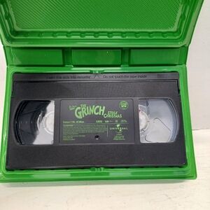 Media | Dr Seuss How The Grinch Stole Christmas Vhs Starring Jim Carrey ...